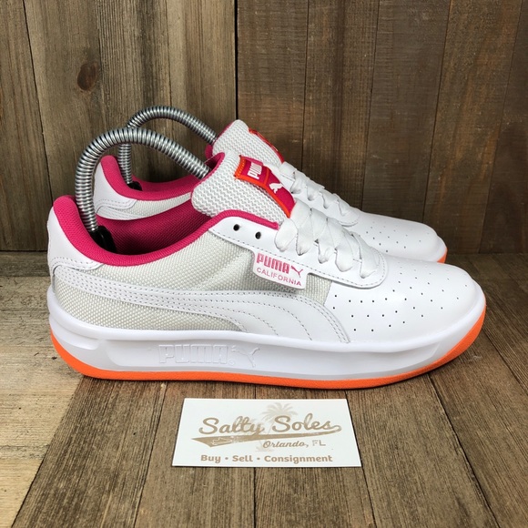 Puma | Shoes | New Puma California Leather Sneakers | Poshmark